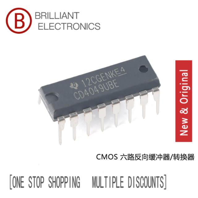 Cd4049ub Pdf CD4050BE CD4050 CMOS Hex Non-Inverting Buffer/Converter ...