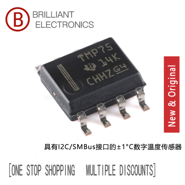 (10pcs) TMP75AIDR SOIC-8 Digital Temperature Sensor Chip | eBay